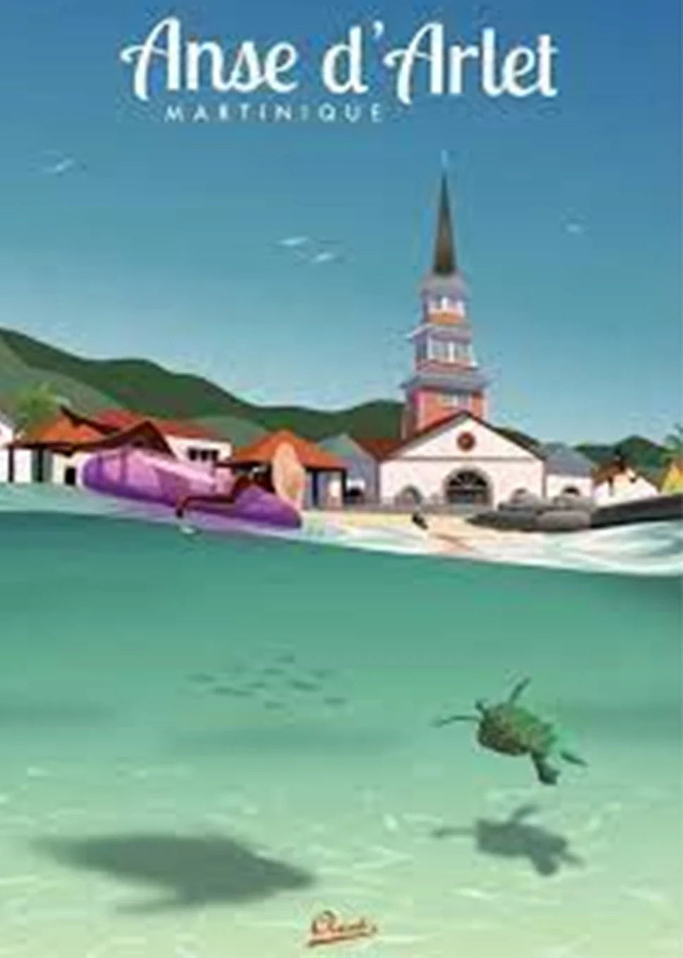 Anse D'Arlet – Clavé Illustration