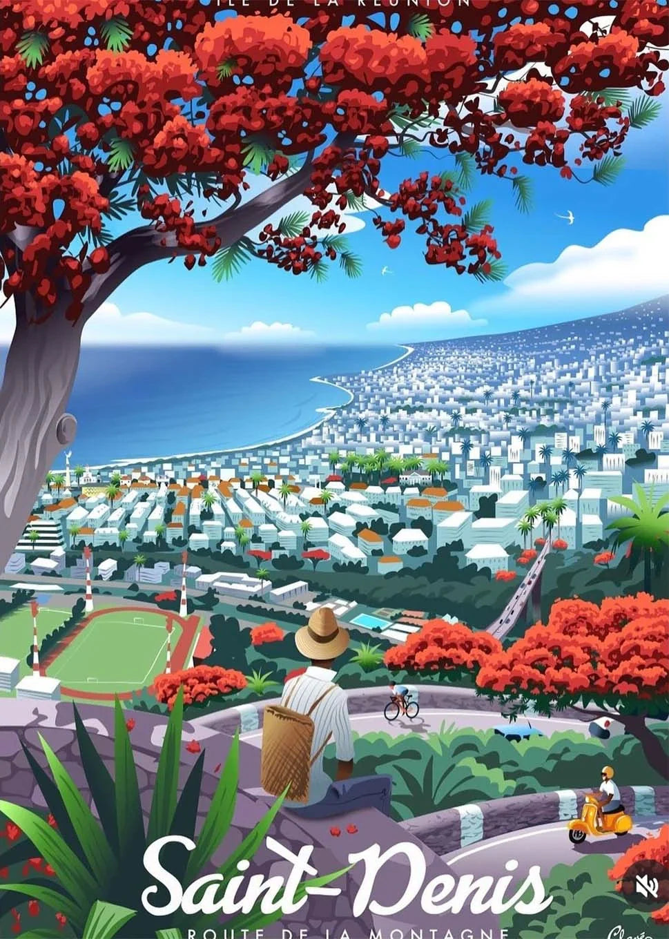 Saint-Denis – Clavé Illustration